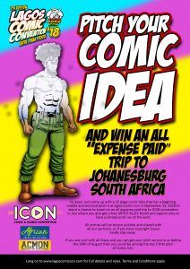 COMIC PITCH COMPETITION - Lagos Comic Convention|7th Edition